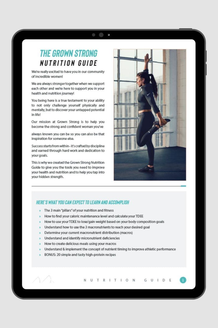 Guides – Grown Strong